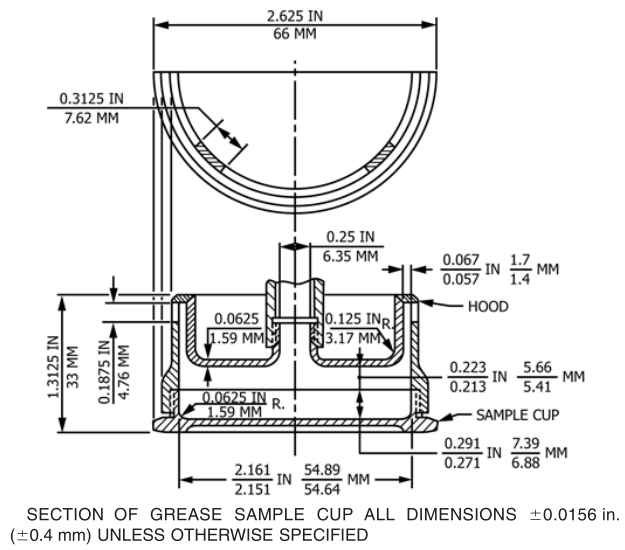 ASTM D2595-17润滑脂宽温度范围蒸发损失测定法-好润滑技术网